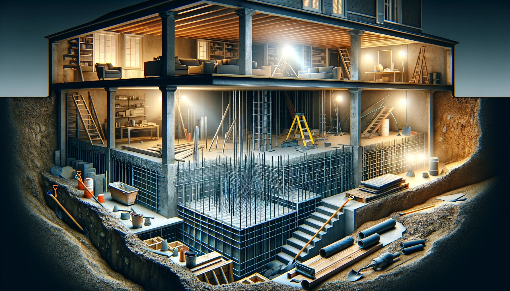 Basement Underpinning | Basement Walkouts | Concrete Master